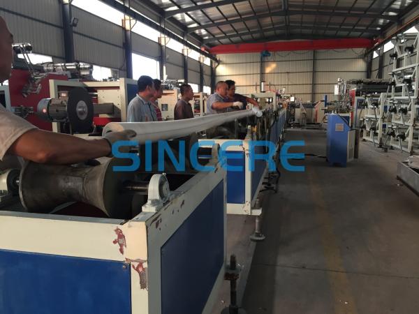 Quality Polyurethane Thermal Insulation wiring Lldpe Pipe Making Machine Production Line for sale