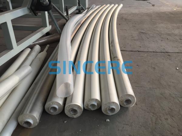 Quality Polyurethane Thermal Insulation wiring Lldpe Pipe Making Machine Production Line for sale