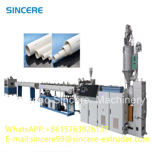 Quality PLC Control Tube Plastic Pipe Extrusion Line PVC Twin Pipe Production Line for sale