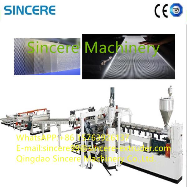 Quality ODM PC PS PET Plastic Sheet Extrusion Machine Board Extruder Production Line for sale