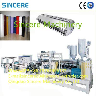 China Productielijn voor ABS PS PC PET PMMA PP enkellagige plaat extrudermachine Te koop