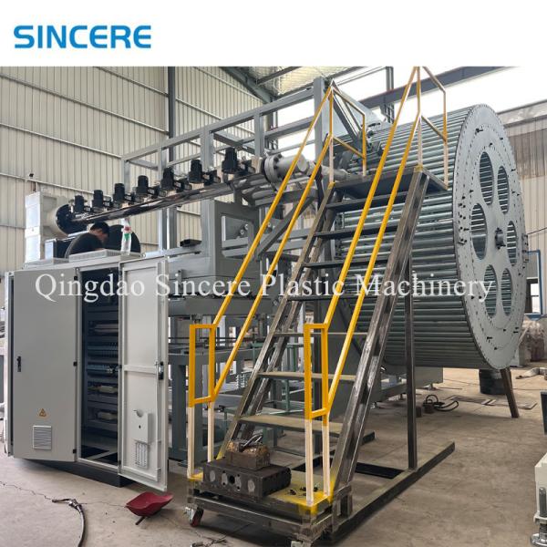 Quality Plastic Spiral Winding Pipe Extrusion Line PPR Pipe Manufacturing Machine 100-300kw for sale
