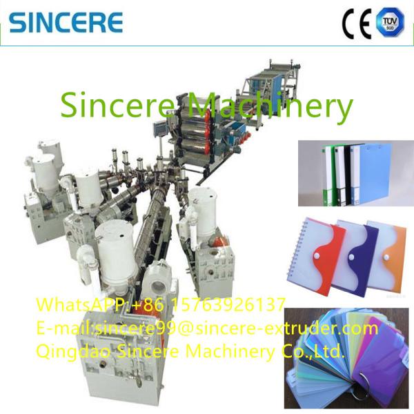 Quality Plastic Hollow PS PP PET Sheet Extrusion Line Machine OEM for sale