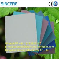 China PLC Hips PVC Plastic Sheet Extrusion Machine Production Line for sale