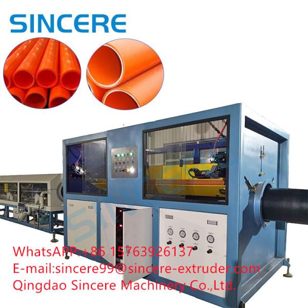 Quality Single Wall Corrugated Plastic Pipe Extrusion Line MPP PPR PP Pipe Production for sale