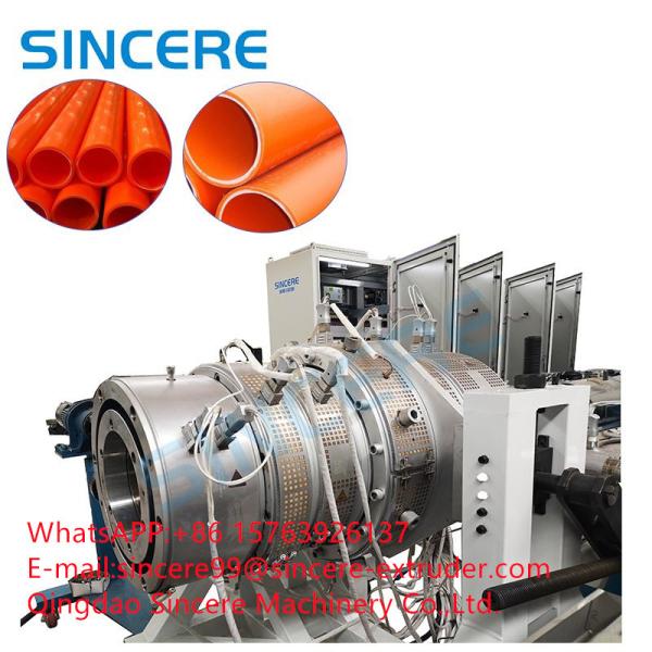 Quality OEM Plastic MPP polyethylene PP Tube Pipe Extrusion Line Machinery for sale