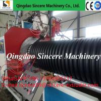 Quality DN200 HDPE PP Krah Spiral Pipe Extrusion Line Low Pressure Custom for sale