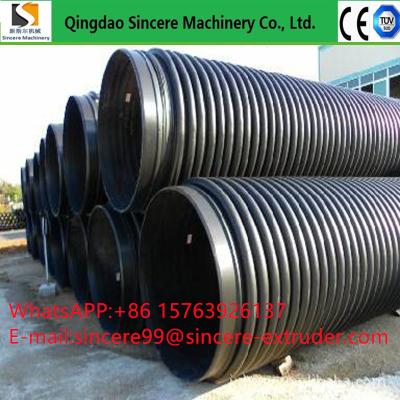 China Odm HDPE Krah Hdpe Pipe Extrusion Machine Production Line Fully Automatic for sale