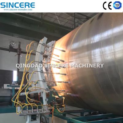Cina Plastico HDPE PVC tubo di produzione macchina giacca isolante 200mm-6000mm in vendita