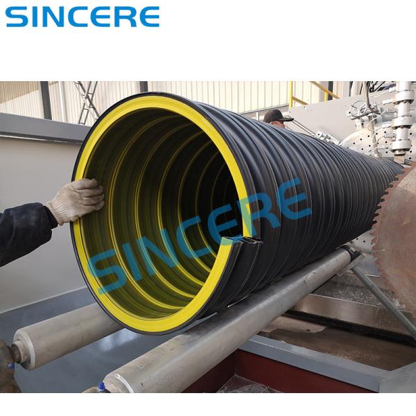 Quality Inner Ribs Reinforced Plastic HDPE Spiral Corrugated Pipe Extrusion Machine for sale