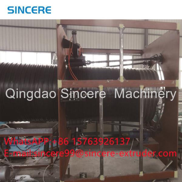 Quality Reinforced Composite HDPE Winding Pipe Extrusion Line Corrugated Pipe Making for sale