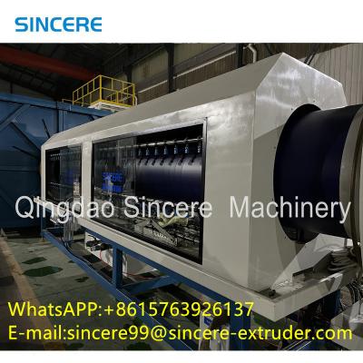 Cina Linea di estrusione di tubi in resina di plastica in PE 20-110 50-200 90-400 mm in vendita