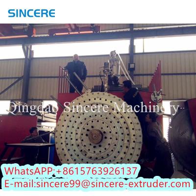 China HDPE PP Spiral Tube Extrusion Line 200-800 600-1500 800-2400 1000-3500 1200-4000 1600-5000 mm Te koop