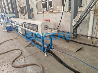 China Qingdao Port Plastic Pipe Extrusion Line with 1-20m/min Production Speed and 12 Months Guarantee Period for sale
