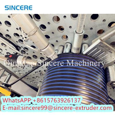 China Máquina de fabricação de tubos de enrolamento em espiral PE PP HDPE for sale