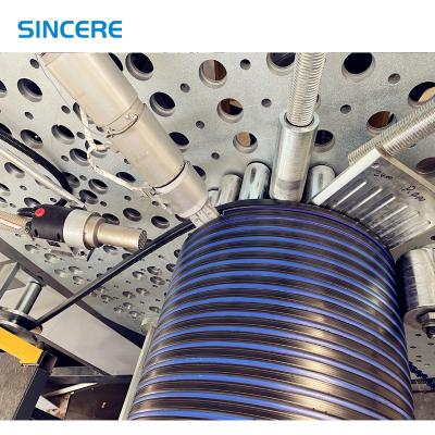China HDPE Doppelwandige Spiralwickelrohr-Extrusionsmaschine zu verkaufen