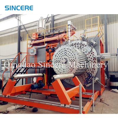 China Línea de extrusión de extrusores de tuberías onduladas de enrollamiento en espiral de HDPE PP en venta
