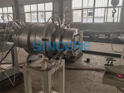 중국 대구경 HDPE 중공벽 나선형 튜브 압출 라인 판매용