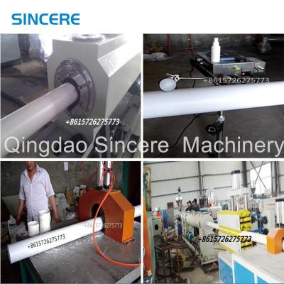 China 75~160mm PVC Pipe Making Machine Price for Making PVC Pipe Price for sale