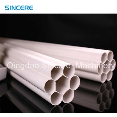 China PVC Zeven Pijpen Plastic Pijp Extruder Machine Extrusielijn Te koop