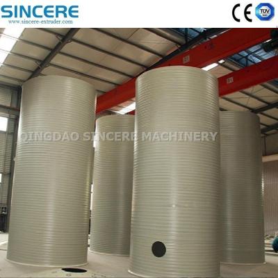China Plastic Spiral Water Storage Tank Making Machine with Tank diameter 200-4000mm for sale