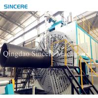 China PE Hollow Wall Spirally Winding Pipe Extrusion Machine for sale