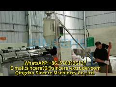 Machine de production de tubes en plastique ondulé en PE MPP SJ180