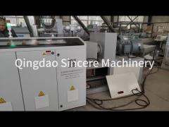 Rifiuti di PVC WPC Plastic Pelletizing Line Granulating Machine Tipo tagliato a caldo
