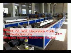 Ligne de production de machines d'extrusion de profilés en PVC