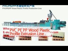 Maglietta di estrussione a profilo in PE regolabile PP legno in plastica in PVC