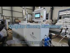 Hollow Wall Spiral Plastic Pvc Pipe Manufacturing Machine Manufacturing Extruder