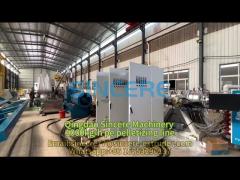 자동 ABS 딱딱한 PVC granulation 라인 시멘스 모터로 플라스틱 펠레팅