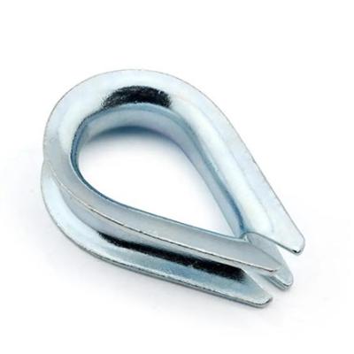 China DIN6899B Electric Galvanized Wire Rope Tube Thimble for sale
