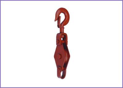 China B071 British Type Single Sheave Snatch Block with Swivel Hooks for sale