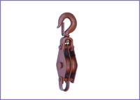China B072 British Type Double Sheave Snatch Block with Swivel Hooks for sale