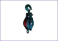 China B078 Open Type Pulley Block Double Sheave With Swivel Hooks/double open for sale
