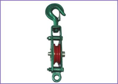 China B086 Closed Type Snatched Pulley Block Single Sheave With Swivel Hook for sale