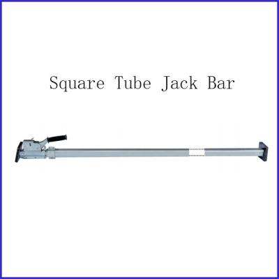 China Steel/aluminum Jack Bar Insert Square Tube and Bolt on Foot Pads for sale