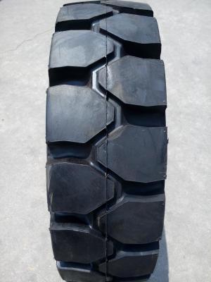 China Solid forklit tire 5.00-8, high quality solid tire 500-8, industry solid tire 500-8 black nylon tire for sale