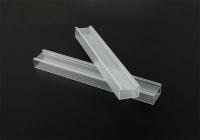 China Building Construction PP Plastic Profile Channel Cable Transparent Management Profile for sale