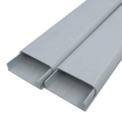 China Customized UPVC PVC Electrical Conduit Protector Channel PVC Plastic Electrical Conduit Pipe for sale