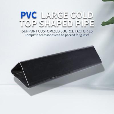 China PVC Plinth Skirting Building Material PVC Extruded Profiles Customized for sale