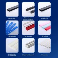 China Plastic Profile PVC Extrusion Profile Customized ABS Boad Square PP Profiles for sale