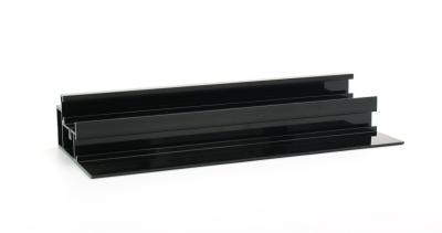 China PVC Rigid Profile Glossy Black ABS PP Pet Nylon Extrusion Plastic for sale