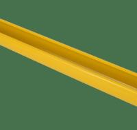 China Extruded PVC Wall Panel Channel Profile Plastic Customized for sale