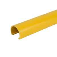 China Extruded PVC Wall Panel Channel Profile Plastic Customized for sale