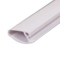 China Red PVC Plastic Extrusion Channel Strips Profiles Customized for sale