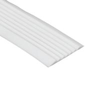 China Red PVC Plastic Extrusion Channel Strips Profiles Customized for sale