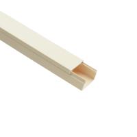 China Customized PVC Plastic Extrusion Channel Profiles White for sale