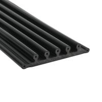 China Flexible PVC Extruded Decorative Strip Plastic Customized Profiles for sale